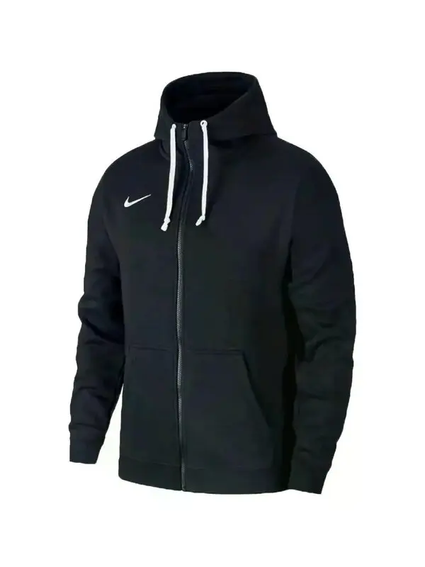 Nike Full-zip Fleece Soccer Jacket - Black