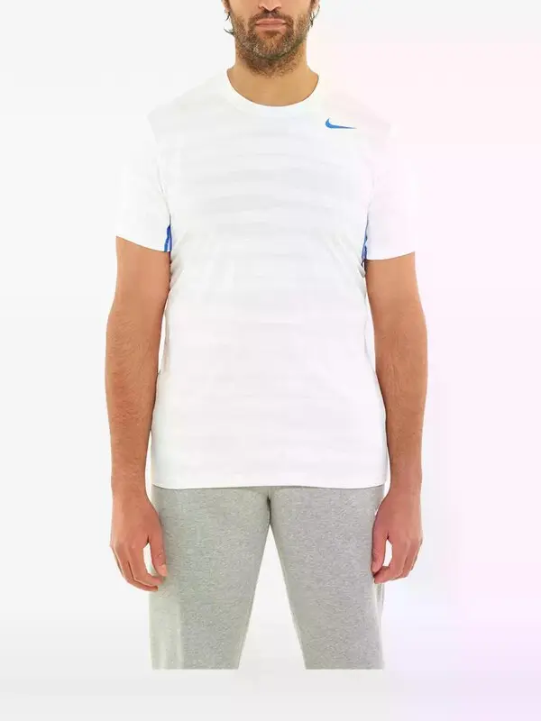 Nike Dri-fit Logo-print T-shirt - White