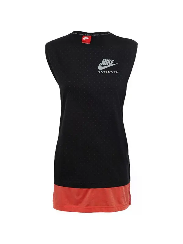 Nike Layered Tank Top - Black