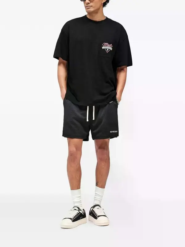 REPRESENT Logo-detail Shorts