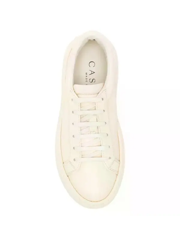 Casadei I-box Platform Leather Sneakers