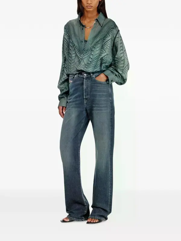 DIESEL® Straight-leg Jeans - Blue