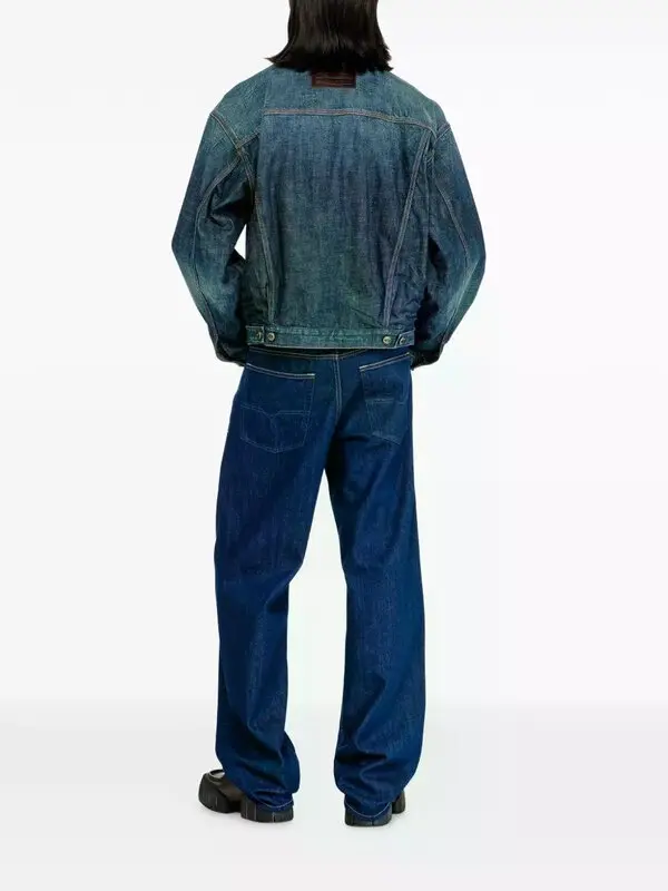 DIESEL® Relaxed Low Waist Wide Leg Jeans