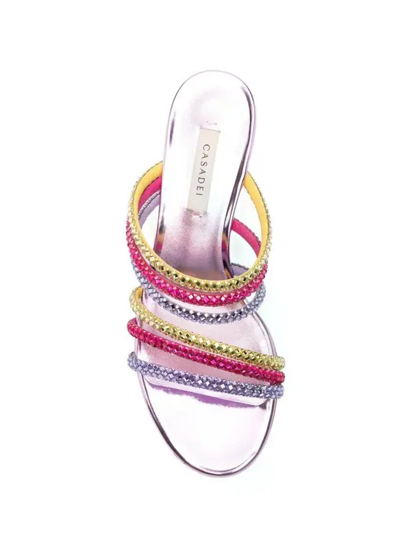 Casadei Crystal-embellished Sandals
