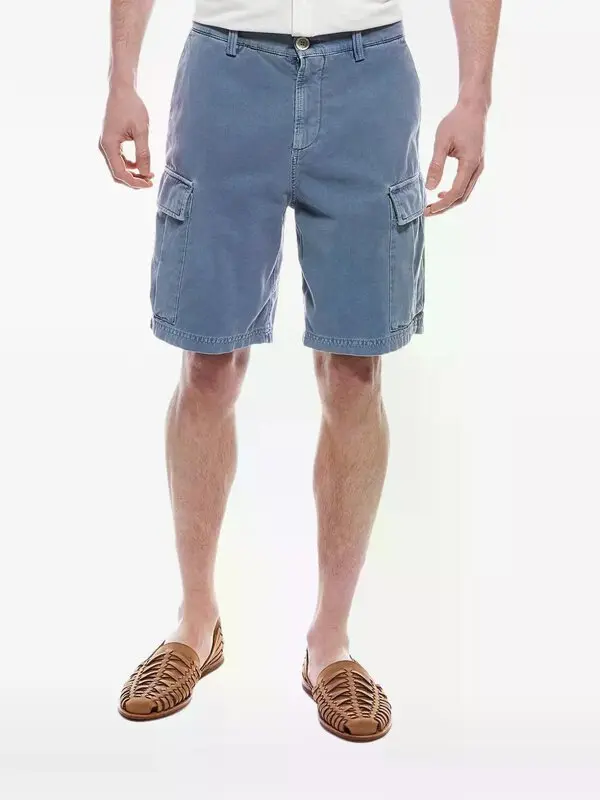 Brunello Cucinelli Cargo Shorts - Blue