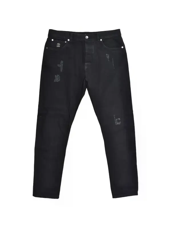 Brunello Cucinelli Distressed Jeans - Black