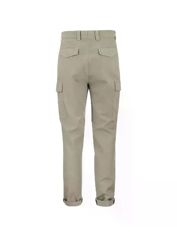Brunello Cucinelli Cargo Straight-leg Trousers - Neutrals