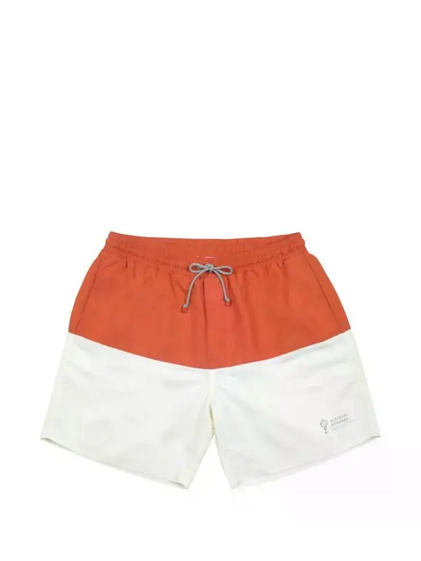 Brunello Cucinelli Drawstring Swim Shorts - Orange