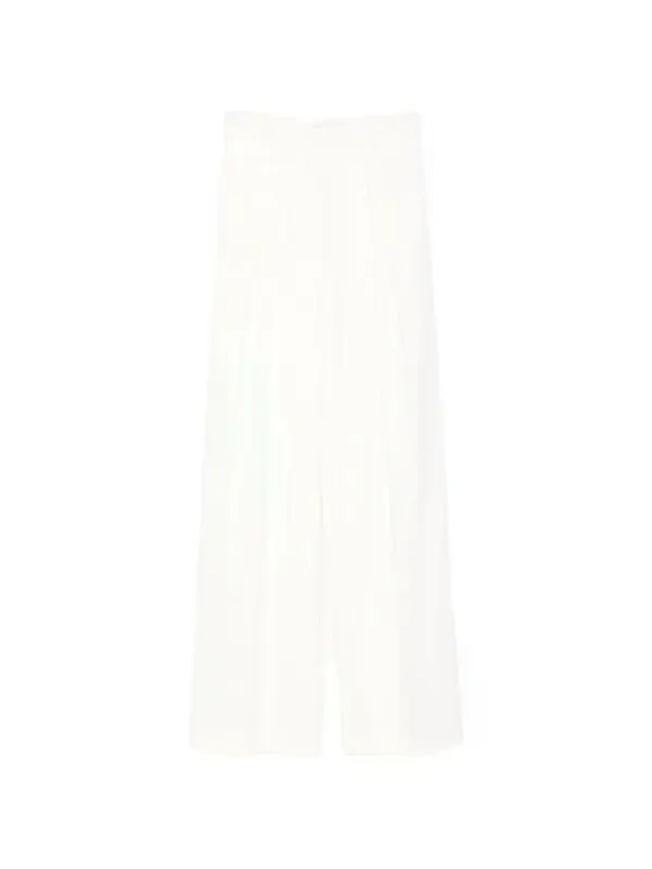 SIMONA CORSELLINI Tailored Trousers - White