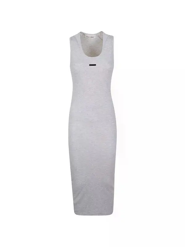 Fear Of God Ribbed-knit Maxi Dress - Grey