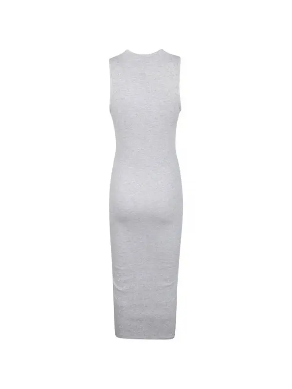 Fear Of God Ribbed-knit Maxi Dress - Grey