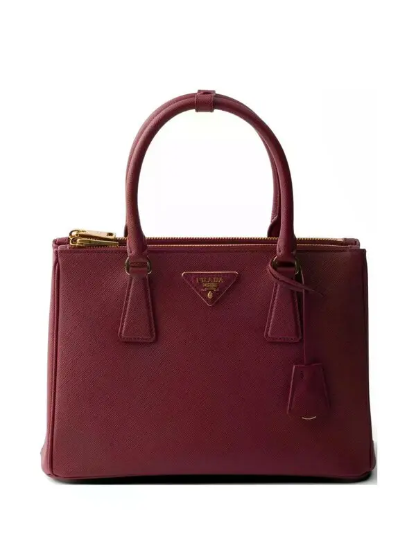 Prada Galleria Medium Saffiano Leather Bag - Red