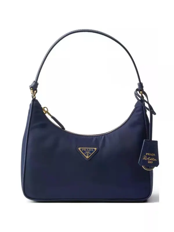 Prada Re-edition 2005 Re-nylon And Saffiano Mini Bag - Blue