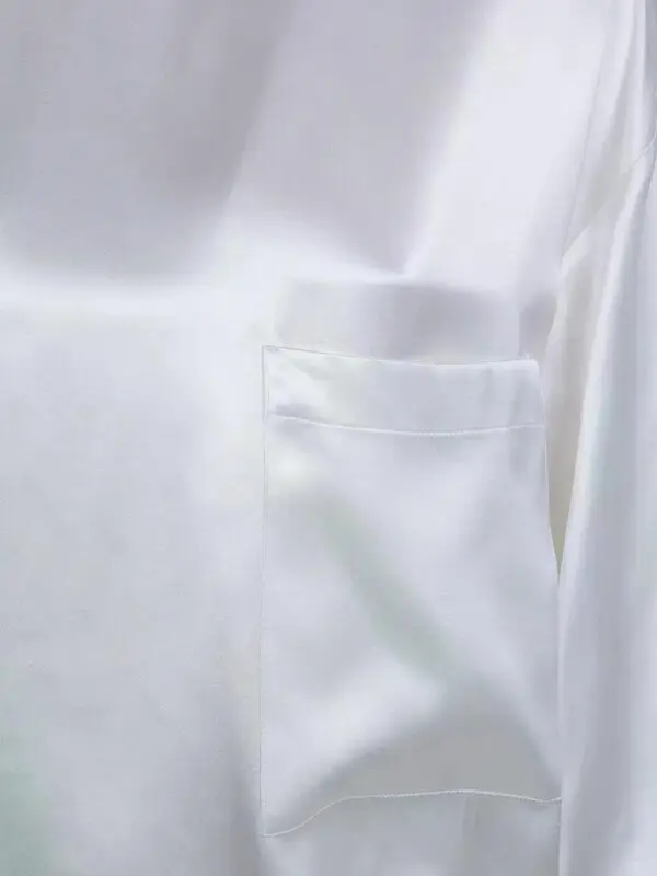 DARKPARK Chest-pocket Longline T-shirt - White