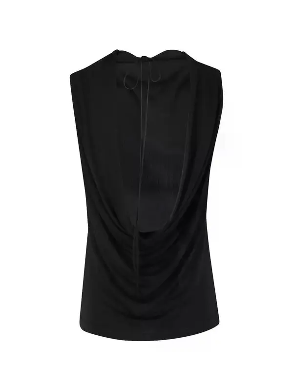 SEMICOUTURE Cowl-neck Top