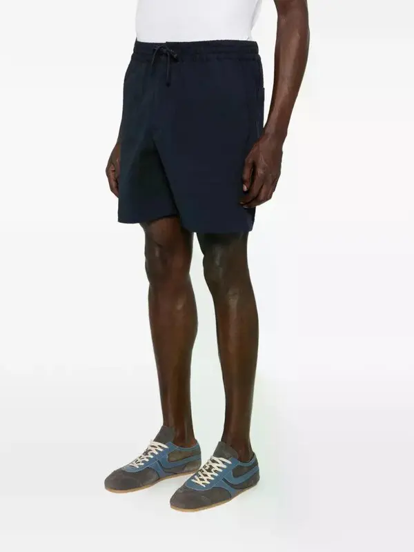 Maison Kitsuné Drawstring-waist Shorts - Blue