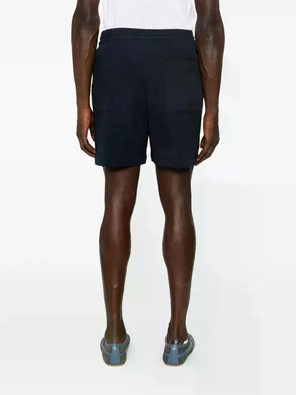 Maison Kitsuné Drawstring-waist Shorts - Blue