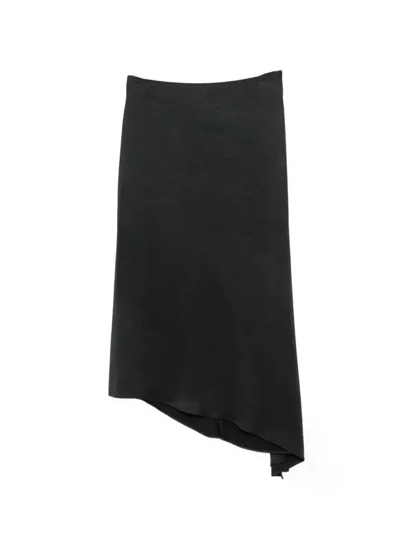 Peserico Asymmetric-hem Skirts - Black