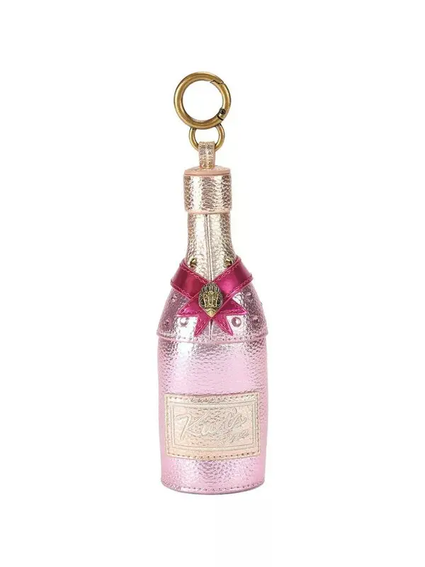 Kurt Geiger Bottle-charm Keyring - Pink