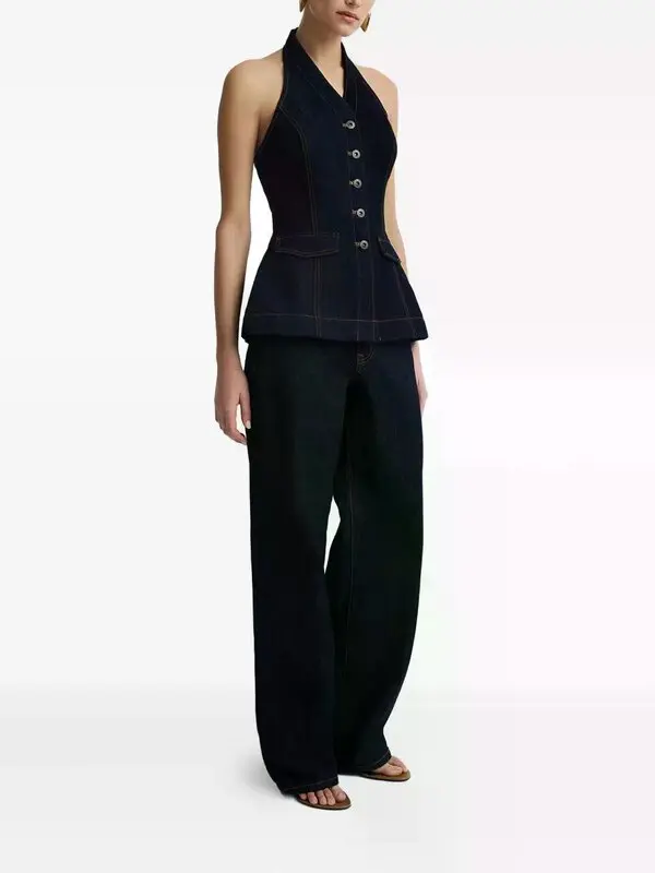 Anna Quan Rhea Buttoned Top