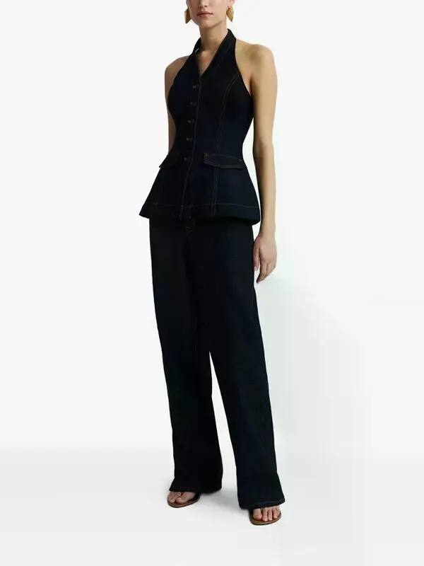 Anna Quan Rhea Buttoned Top