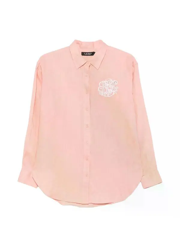Ralph Lauren Logo-embroidered Shirt - Pink