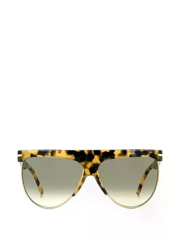 Victoria Beckham Geometric Sunglasses - Brown