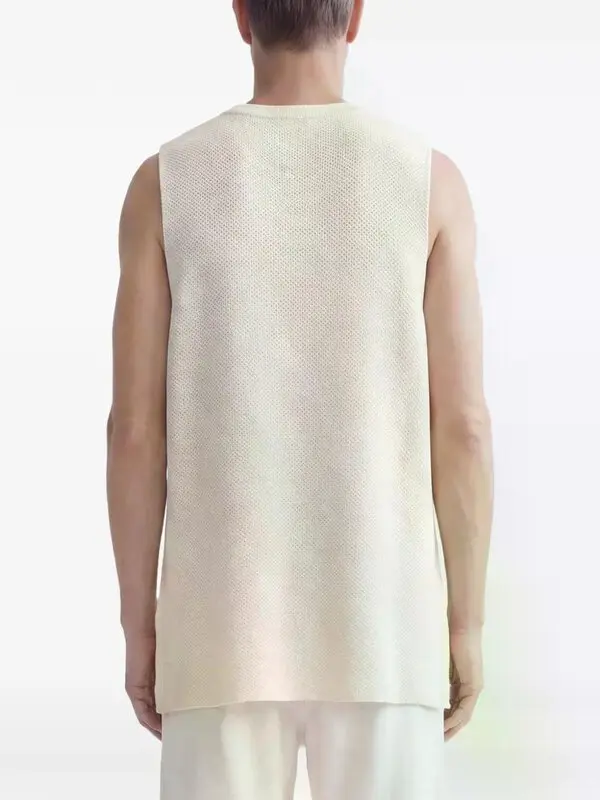Fear Of God Knitted Tank Top With Logo Patch