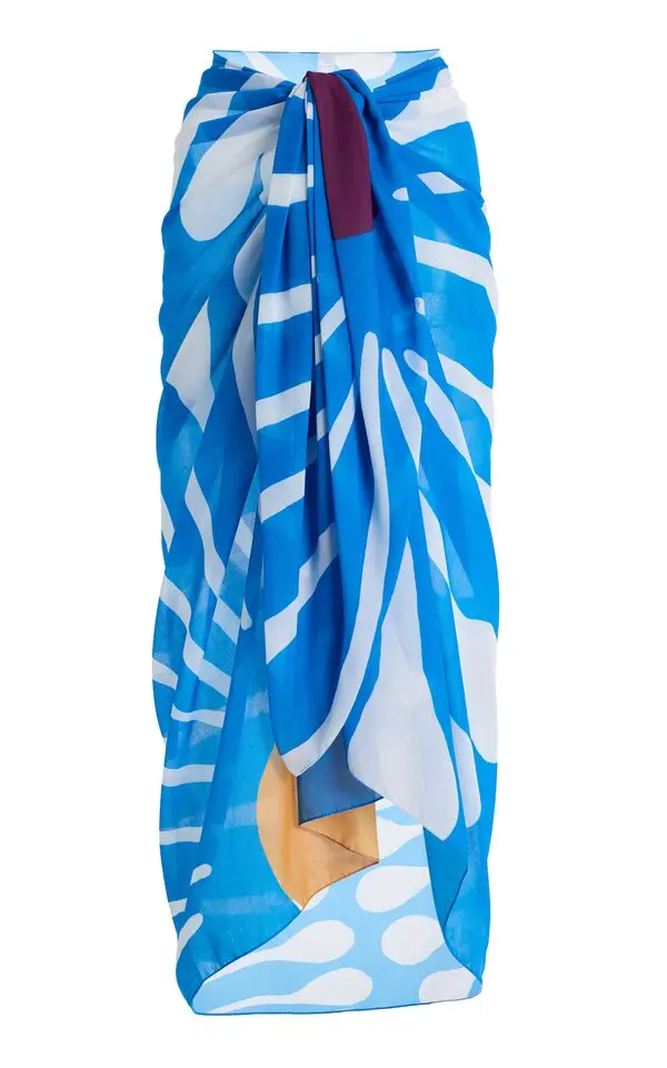 CALA DE LA CRUZ Luana Sarong - Blue