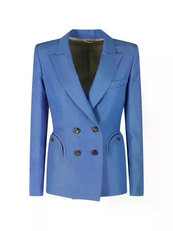 BLAZÉ MILANO Double-breasted Blazer - Blue