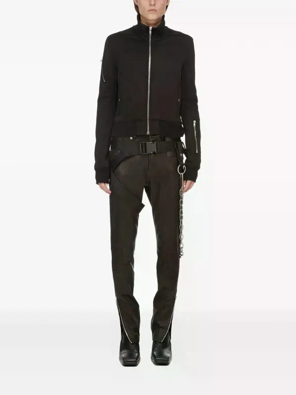 Rick Owens Temple Chain-link Buckle Belt - Brown