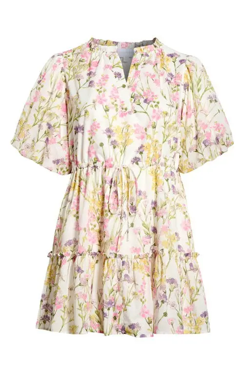 SUGARLIPS Lita Floral Noella Mini Shift Dress