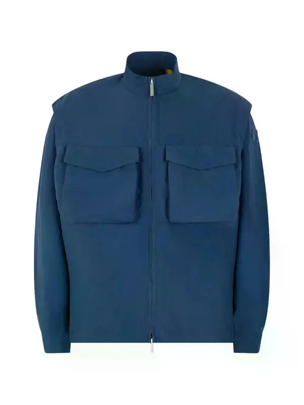 K-WAY Orian Flap-pocket Zip-up Jacket - Blue