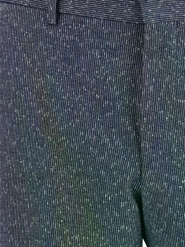 BOSS Two-piece Regular-fit Suit In Stretch Boucl - Blue