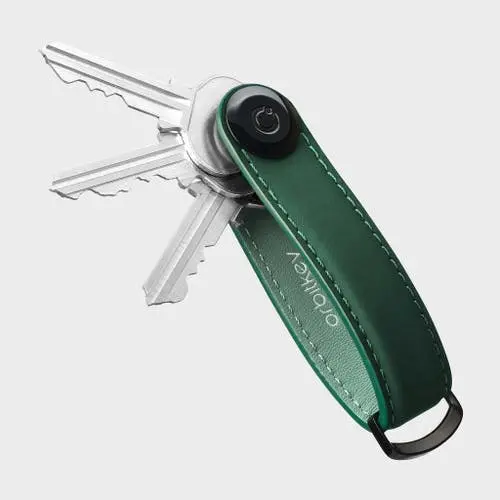 ORBITKEY Leather Key Organizer - Forest