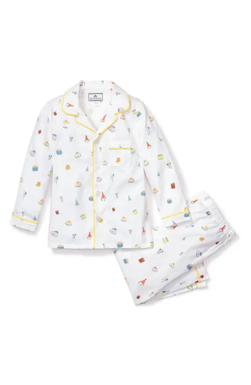PETITE PLUME Birthday Wishes Pajama Set - White
