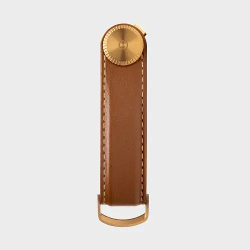 ORBITKEY Pro Leather Key Organiser - Cedar