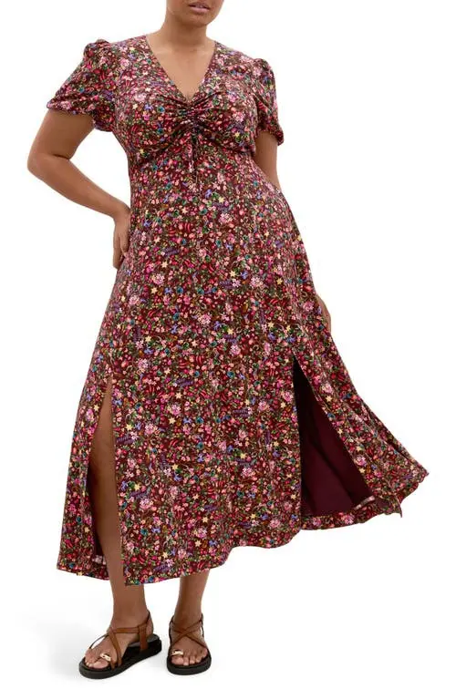 City Chic Aliya Floral Maxi Dress - Rodeo Ditsy