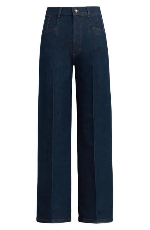 FAVORITE DAUGHTER The Jordie Shortie High-waist Wide-leg Jeans - Pepper