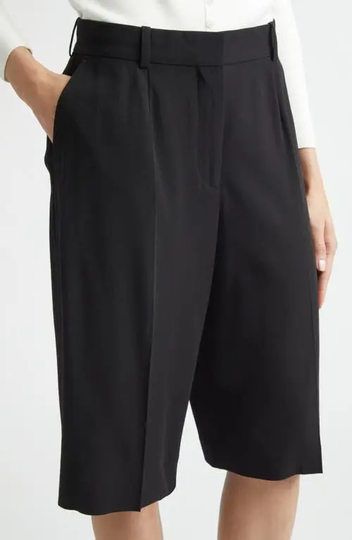 TOTEME Wide Leg Knee-length Shorts