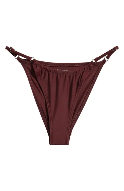 PACSUN Gardenia Curtain Adjustable Bikini Bottoms