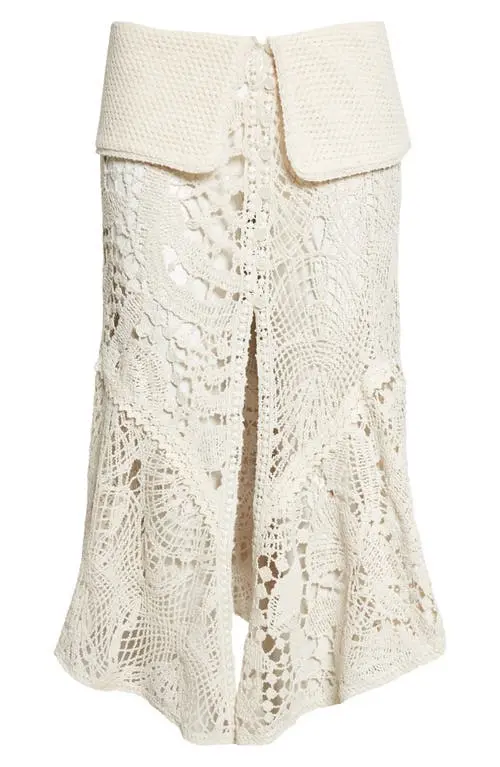 SIEDRES Rita Lace Cover-up Skirt