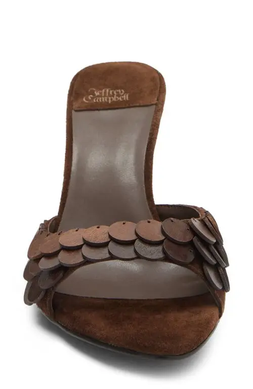 Jeffrey Campbell Agent Sandal - Brown Combo