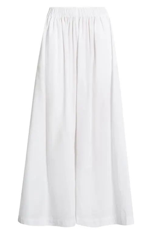 BOSS Talini Cotton Wide-leg Pants
