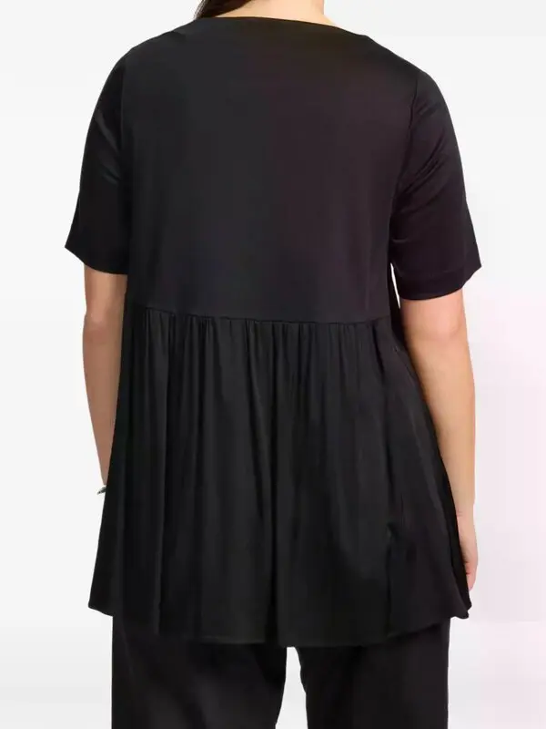 ELENA MIRÒ Boat-neck Tiered Top
