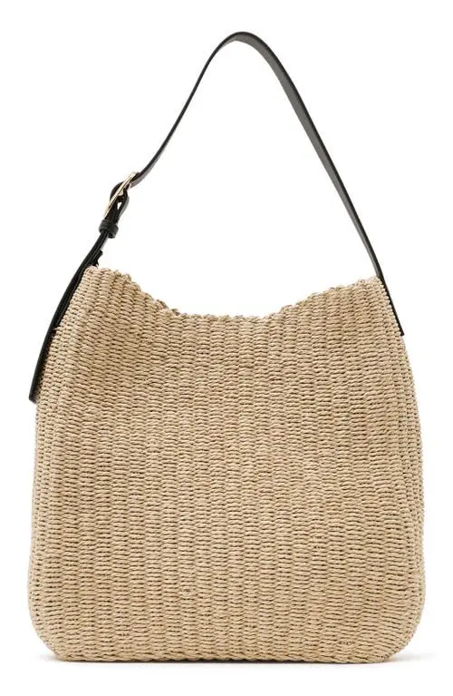 REISS Margot Woven Shoulder Bag