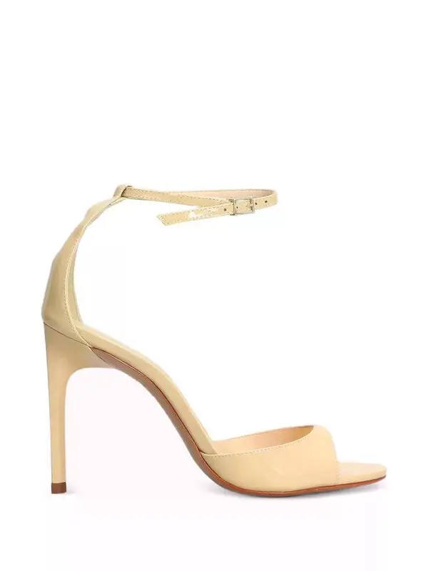 Schutz 100mm Patent Finish Heeled Sandals