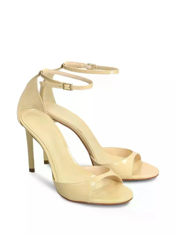 Schutz 100mm Patent Finish Heeled Sandals