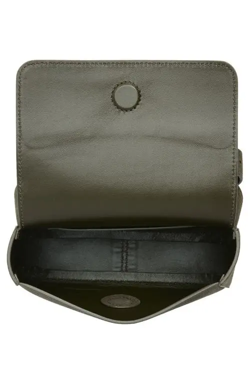 MANSUR GAVRIEL Box Sling Leather Crossbody Bag - Algae