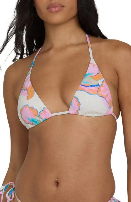 BILLABONG Sweet Escape Remi Triangle Bikini Top - Salt Crystal